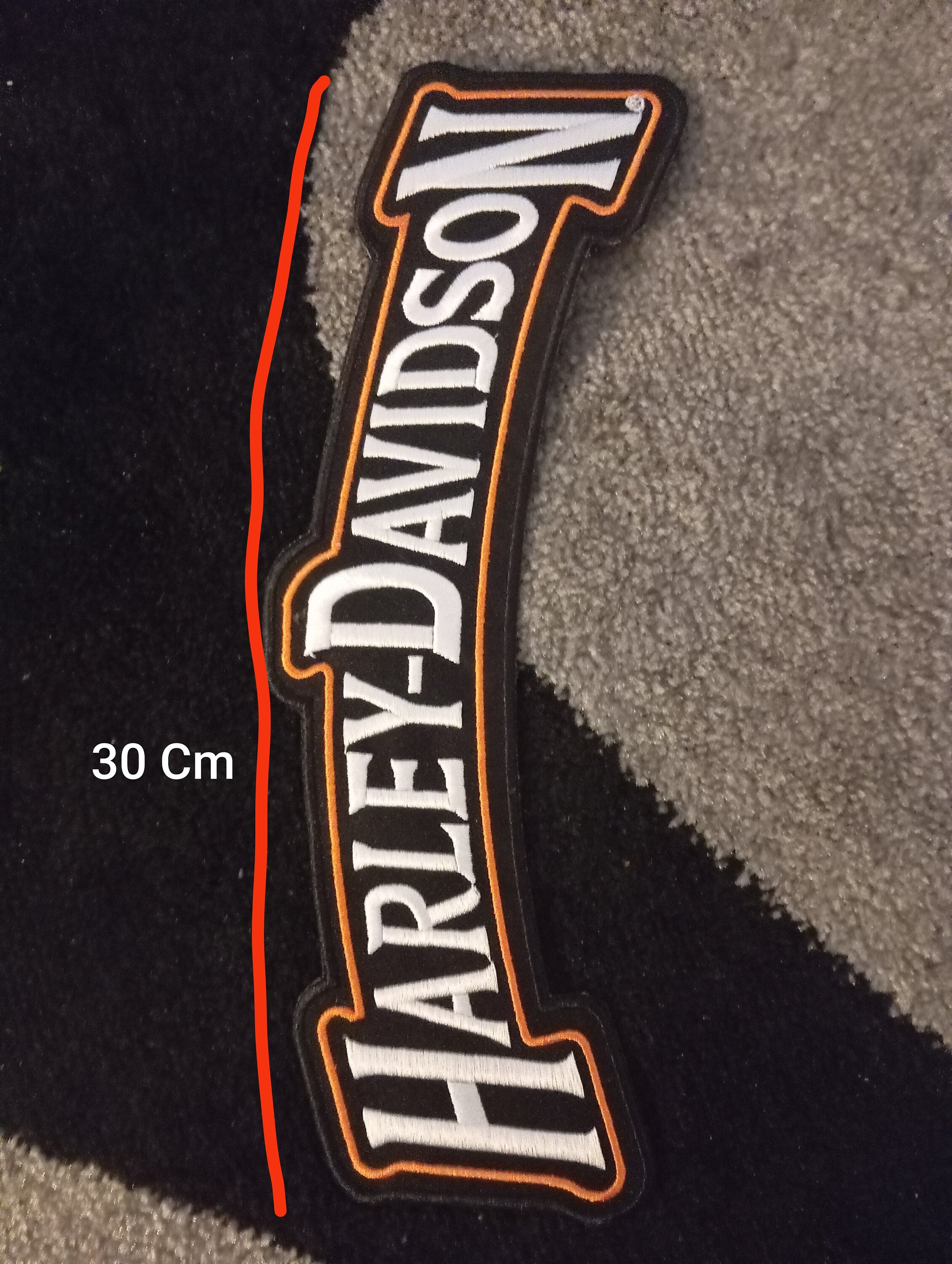 Harley Davidson Iron on Back Patch for Jackets,high Quality Backpatch ...