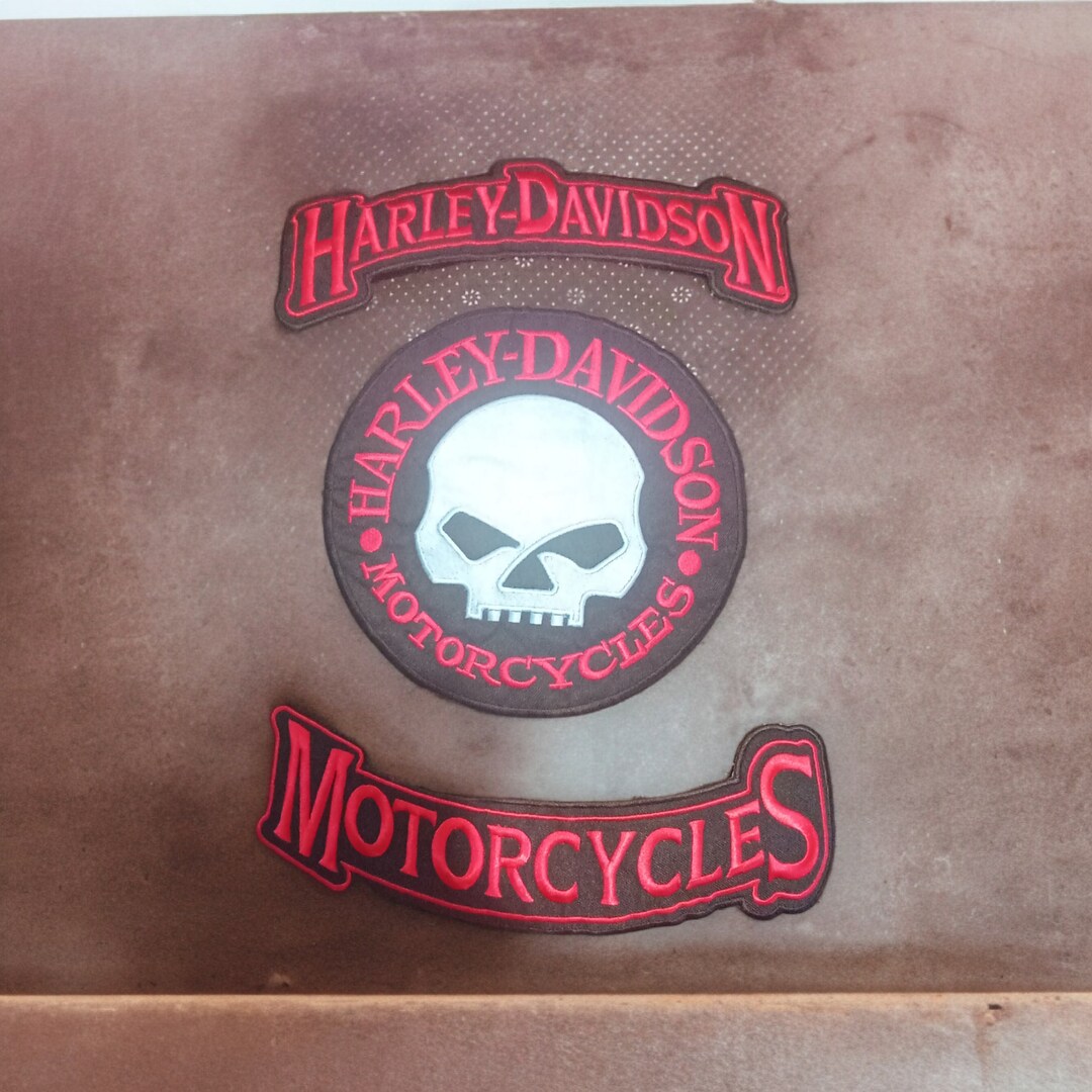 Harley Davidson Iron on Embroidered Patch for Jackets ,high Quality ...