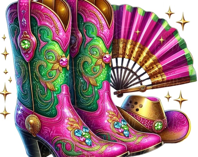 Custom FUN Vintage Laredo Shabby-chic Leather Western Boots 2 Tone ...
