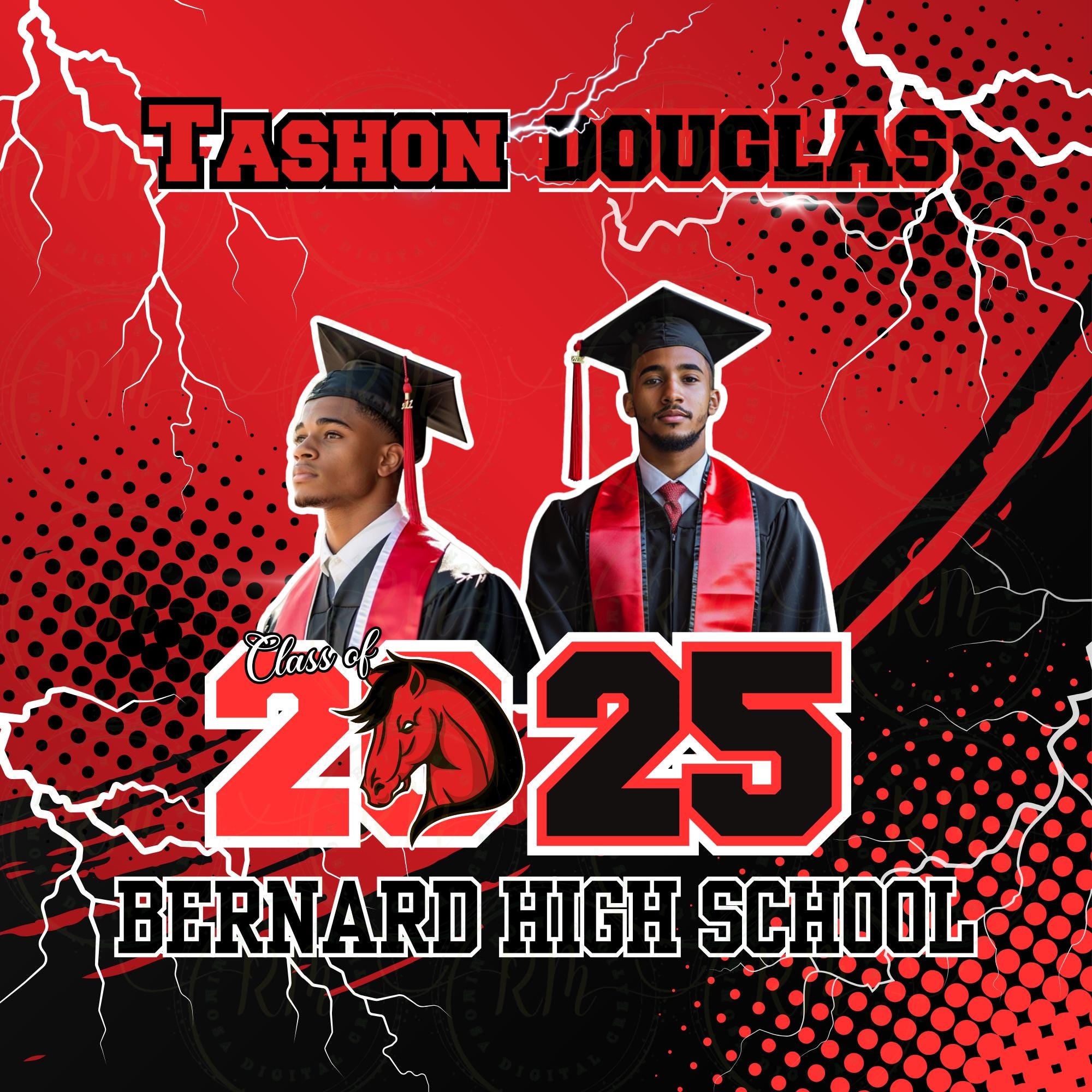 Custom 2025 Grad Pillow Template, DIY Graduation Gift (canva) - Etsy