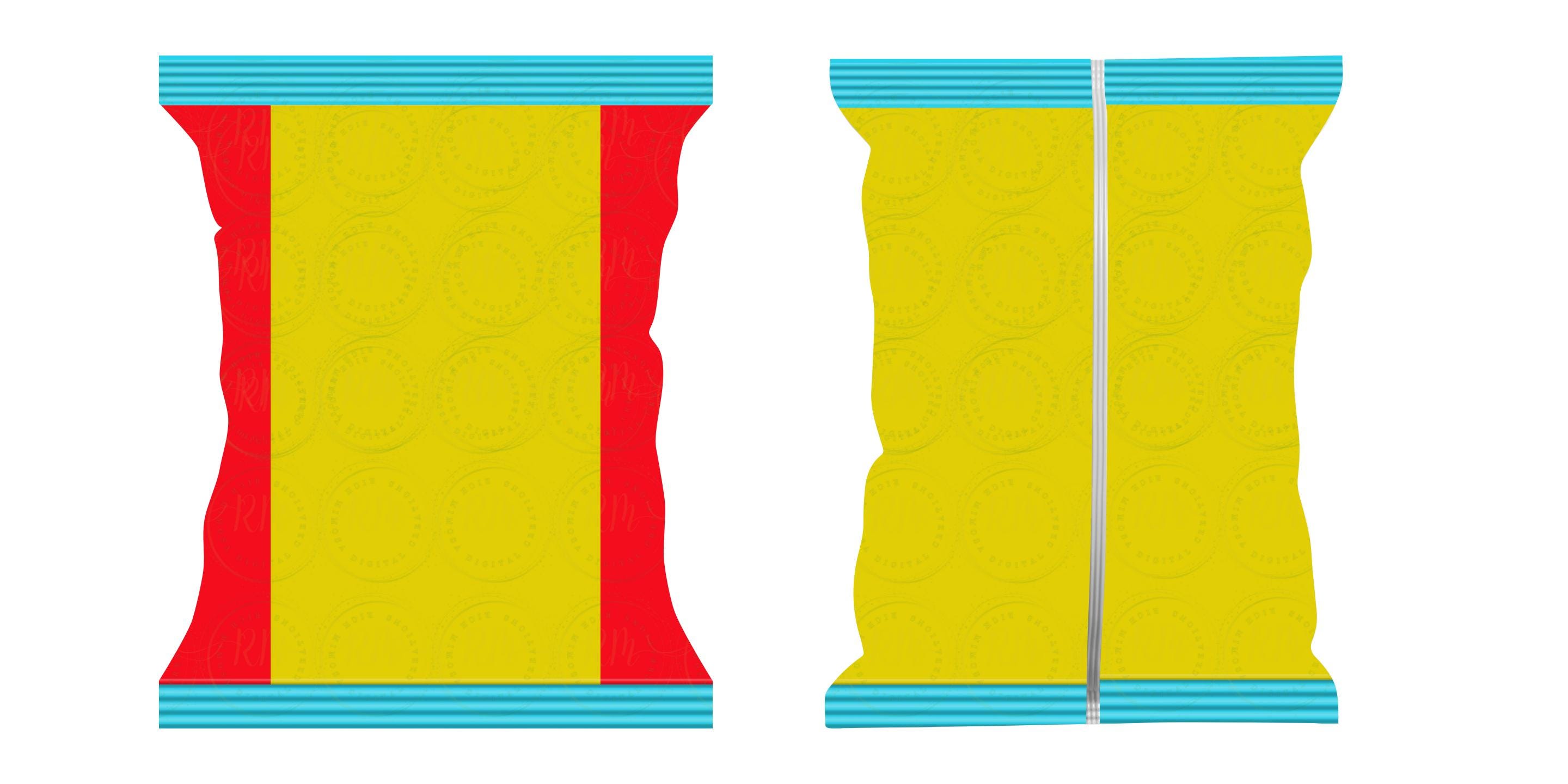 Chip Bag Crimp Template: Editable Party Favor Design (canva Digital ...