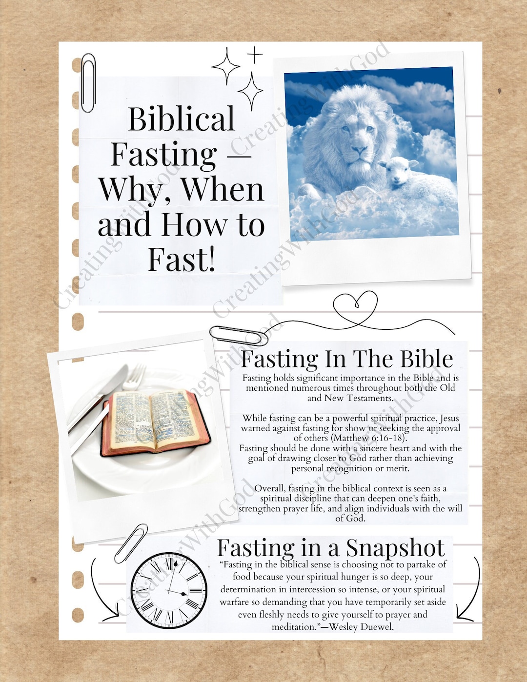 Biblical Fasting — Why, When and How to Fast!, Fasting and Praying ...