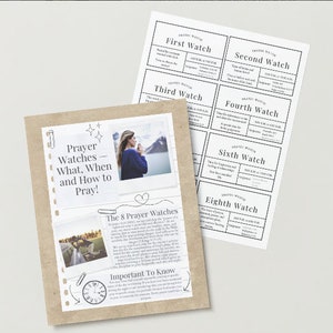 Prayer Watches — What, When and How to Pray! Prayer Wheel, Prayer Board ...
