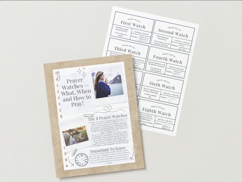 Prayer Watches — What, When and How to Pray! Prayer Wheel, Prayer Board ...