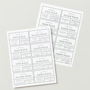 Prayer Watches — What, When and How to Pray! Prayer Wheel, Prayer Board ...