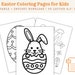 Printable Easter Coloring Pages for Kids // Quick and Easy Downloadable ...
