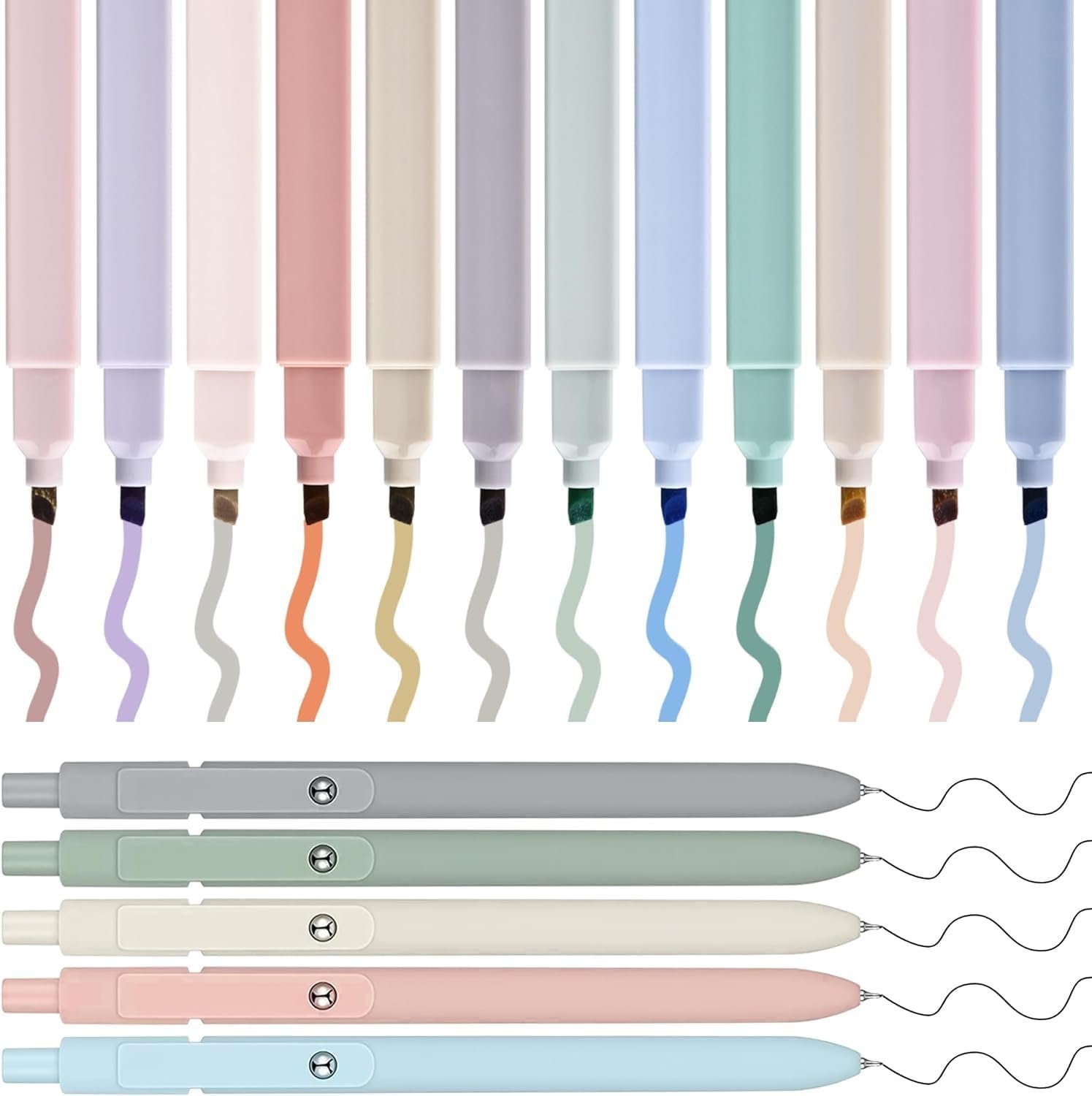 Highlighter & Pen Stationery Set Annotation Kit Book Annotation Kit - Etsy