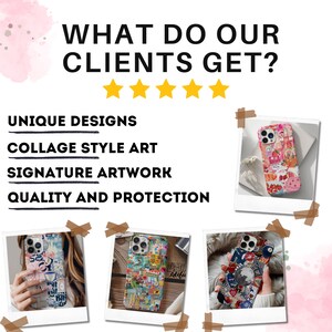 Coastal Coquette Collage Phone Case, Preppy and Cute Aesthetic, iPhone ...