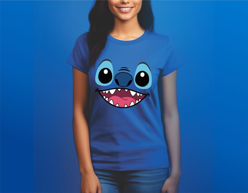 Stitch Face Svg, Angel Face Svg Layered Ready to Cut Files, All Files ...