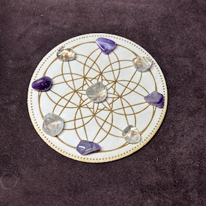 Crystal Grid Board 6” - Etsy