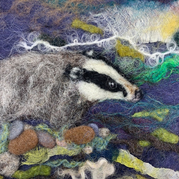 Needle Felted Pictures - Etsy UK