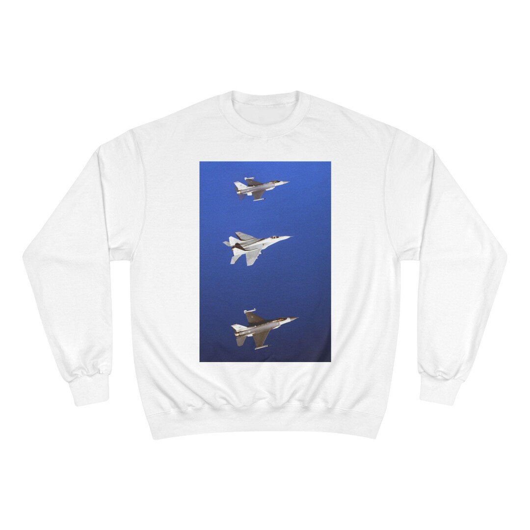 US Air Force F-16 and Mig-29 Fighter Jets Sweatshirt | Military Veteran ...