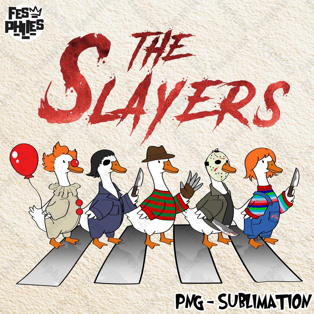 The Slayers Horror Goose Png, Halloween Movie Goose Png Design ...