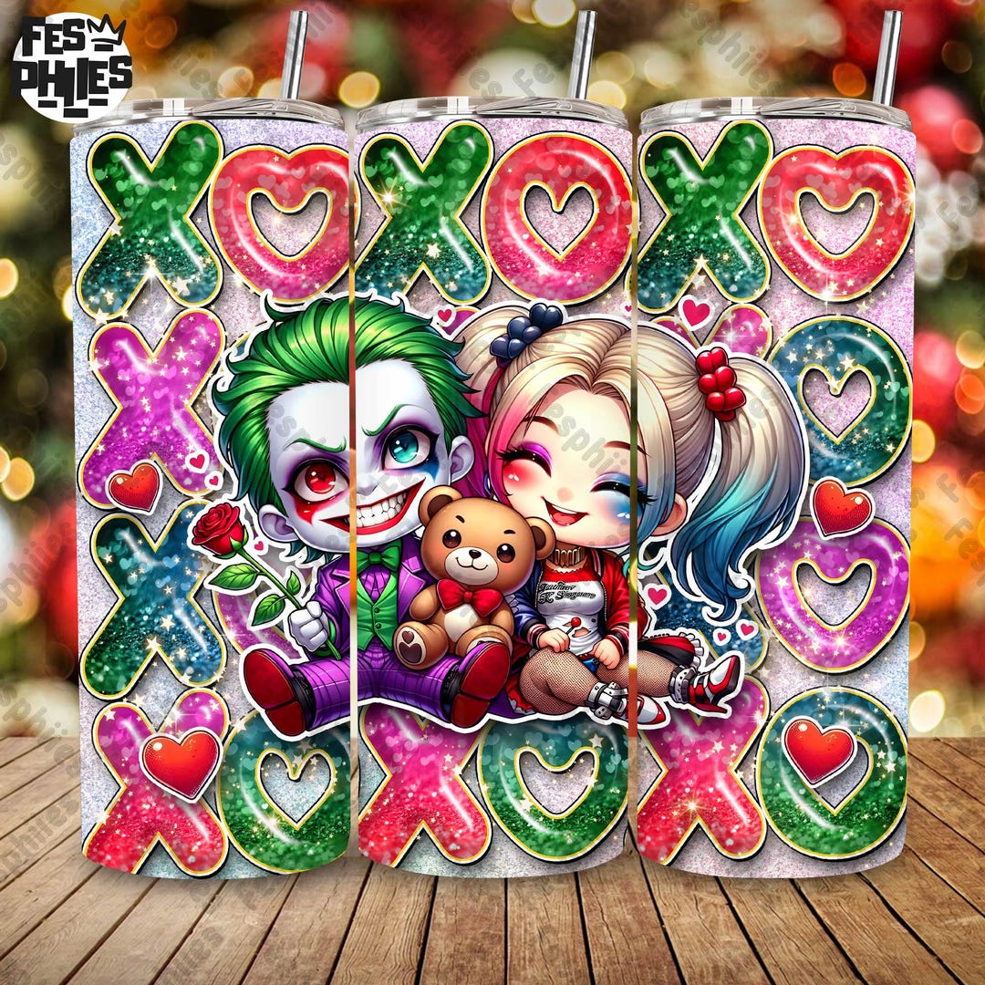 Chicano Horror Valentine Tumbler Wrap Pnd, Valentine Horror Couple 20 ...