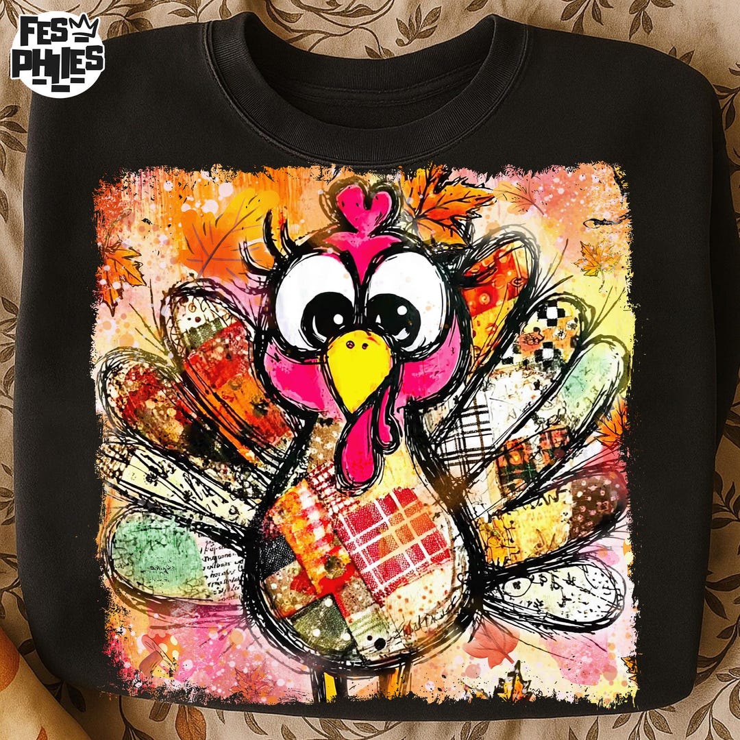 Cute Preppy Thanksgiving PNG, Gobble Turkey Coquette Design, Fall ...