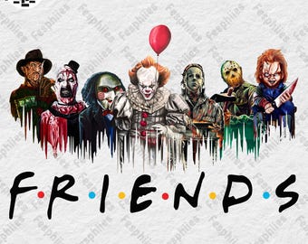 Scary Halloween Movie Png, Horror Friends Png Bundle, Movie Killers Png, Horror Movie Png ...