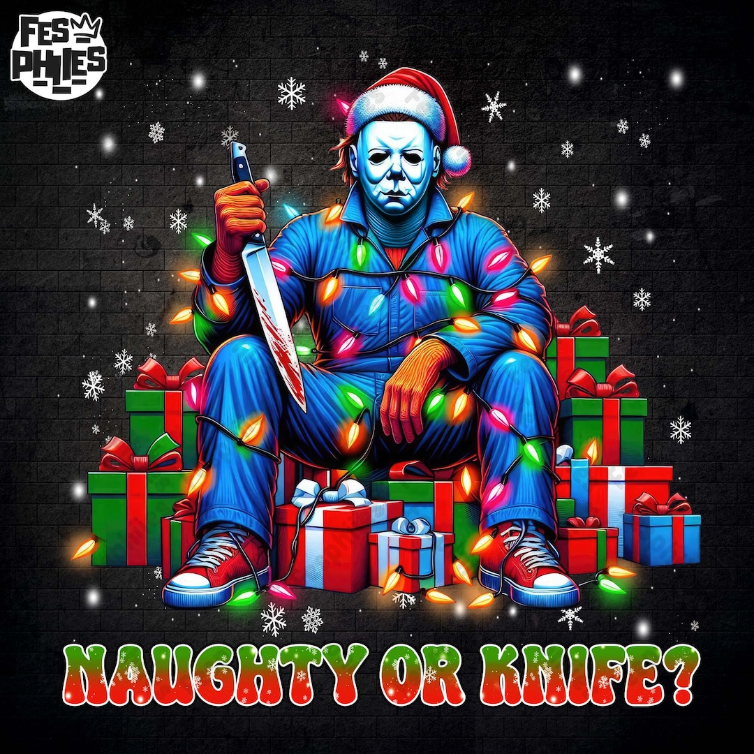 Merry Creepmas Png , Funny Christmas Movie Killer Png, Killers Friends ...