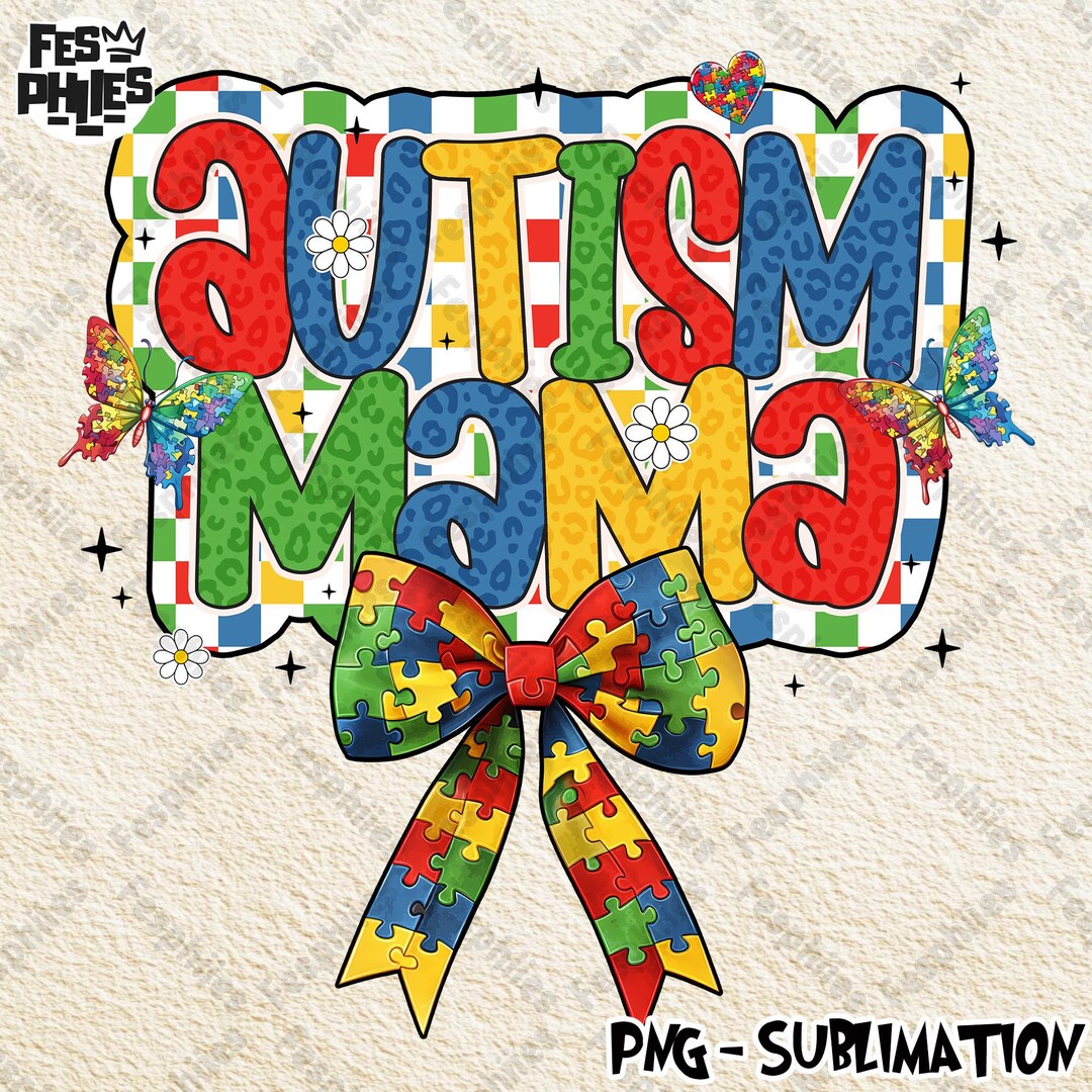 Autism Mama Png, Support Squad Png, Autism Awareness Png, Support Team ...