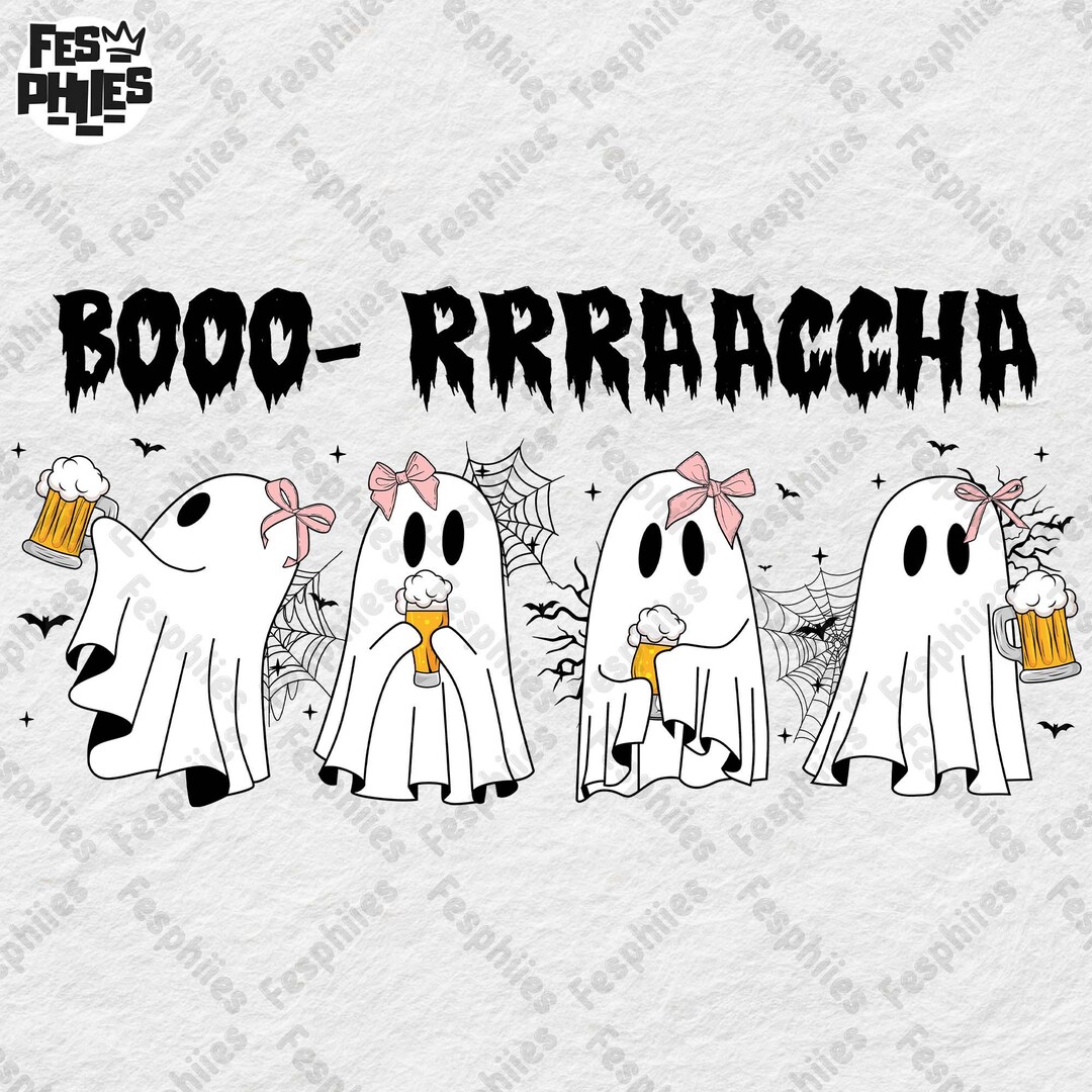 Boo Halloween Concha Png, Booorrraaccha Png, Spooky Season Png, Retro ...