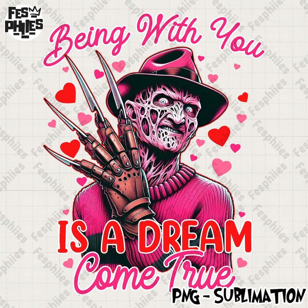 Funny Valentine Horror Character Png, Pink Killer Valentine Png ...