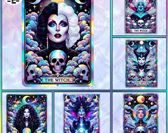 Tarot Card Png Bundle, Horror Tarot Card Png, Halloween Tarot Card Png ...