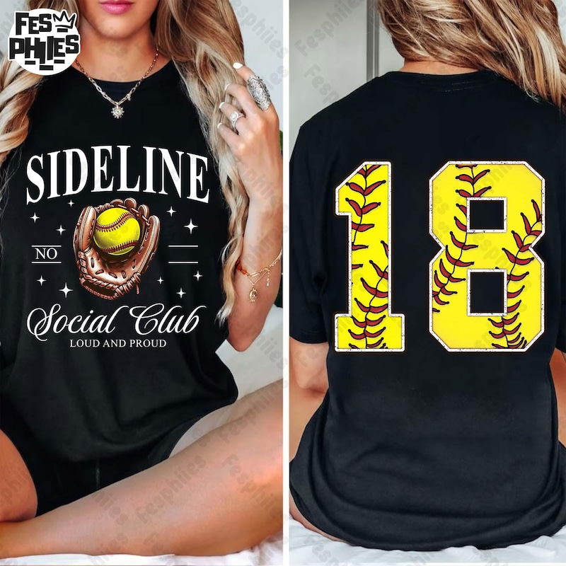 Sideline Softball Mom - Etsy