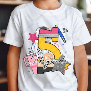 Teacher Bright Png Bundle, Preppy Back to School Png Bundle, Teacher ...