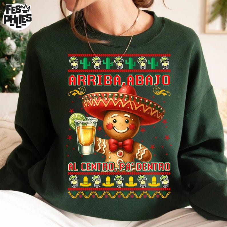 Mexican Gingerbread With Sombrero Christmas Png, Feliz Navidad Png ...