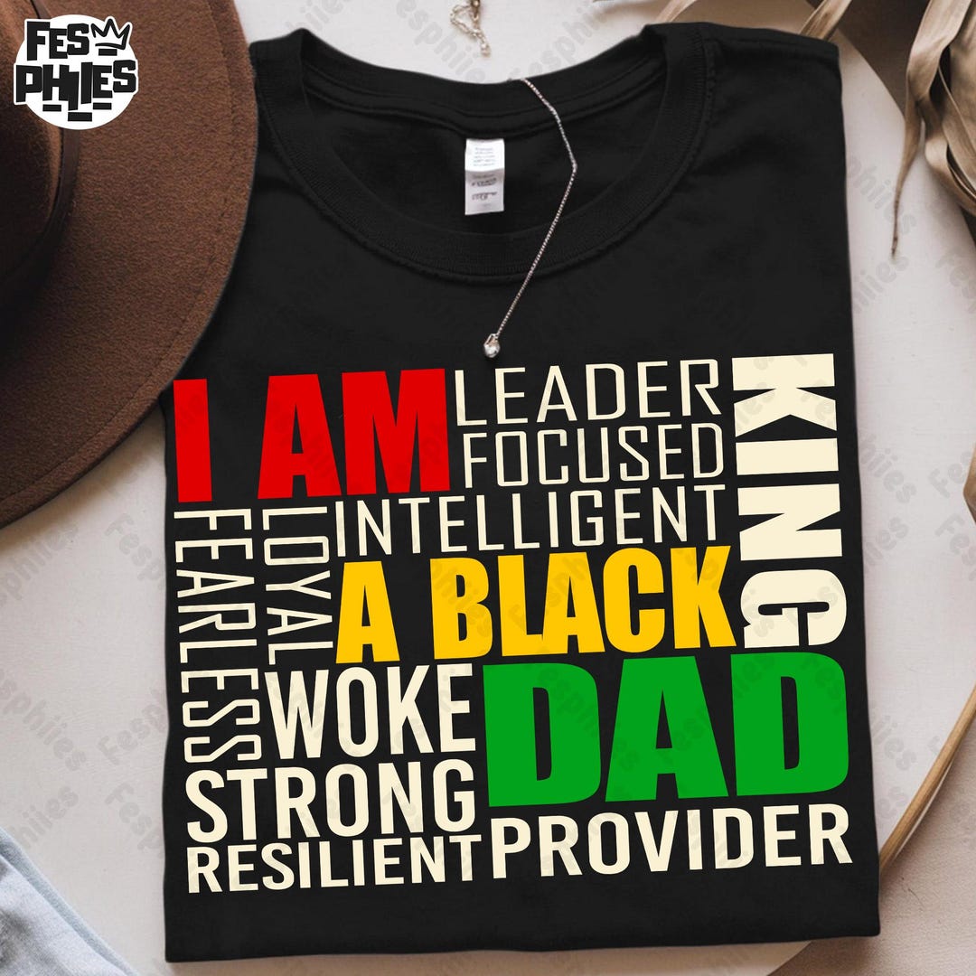 I Am A Black Dad PNG, Black Father Png, Dad Word Collage Png, Handy Dad ...