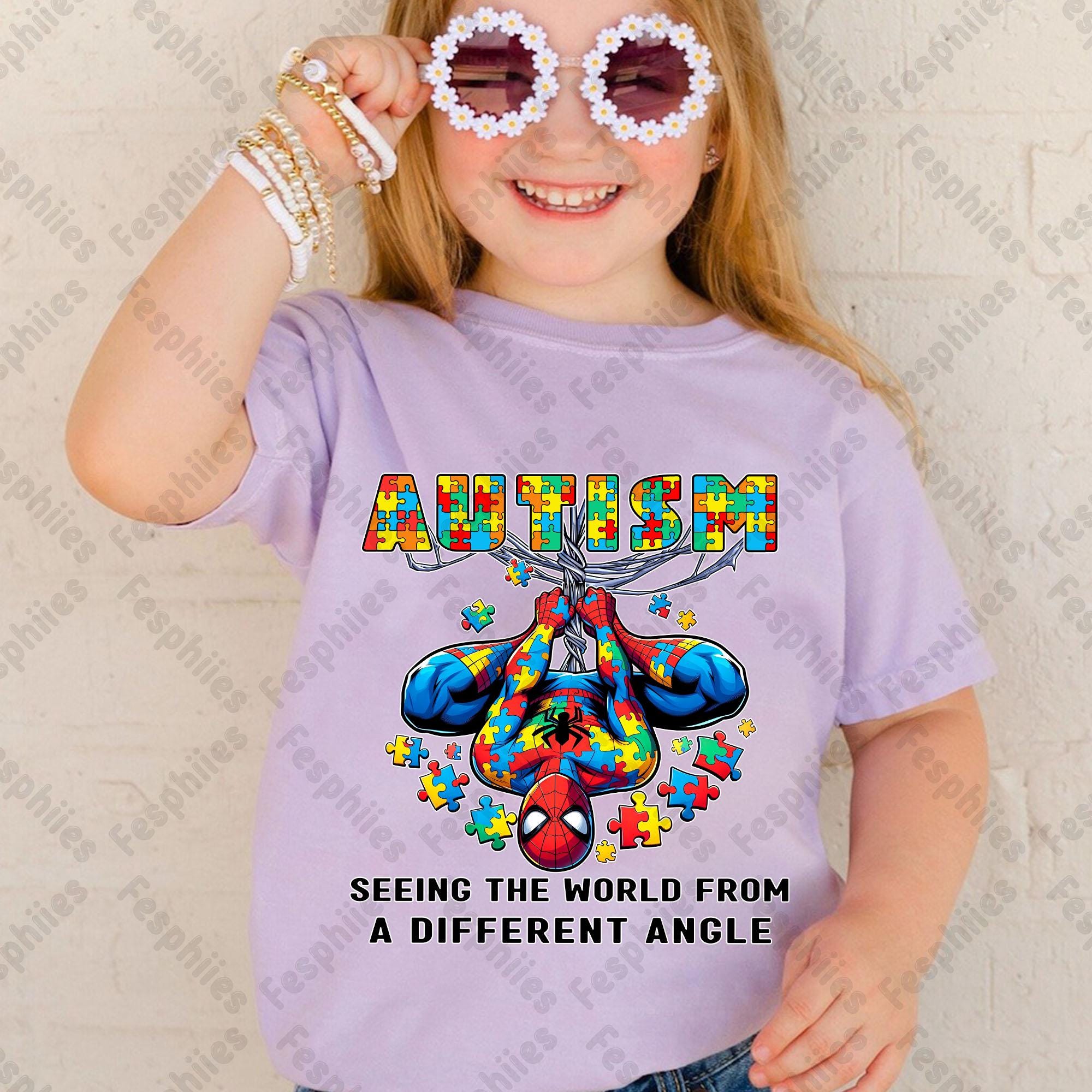 Spider Cartoon Autism Awareness Png, Autism Superhero Cartoon Png ...