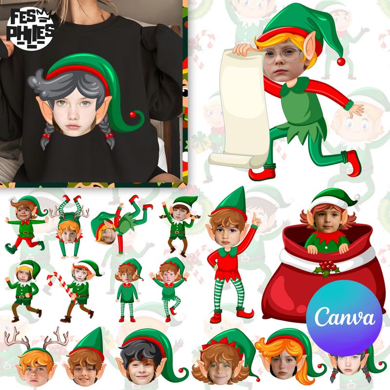 Elf Face in Hole - Etsy