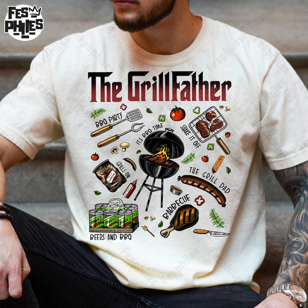 Barbecue Dad Png, the Grill Father, Best Dad Ever Png, Father's Day Png ...