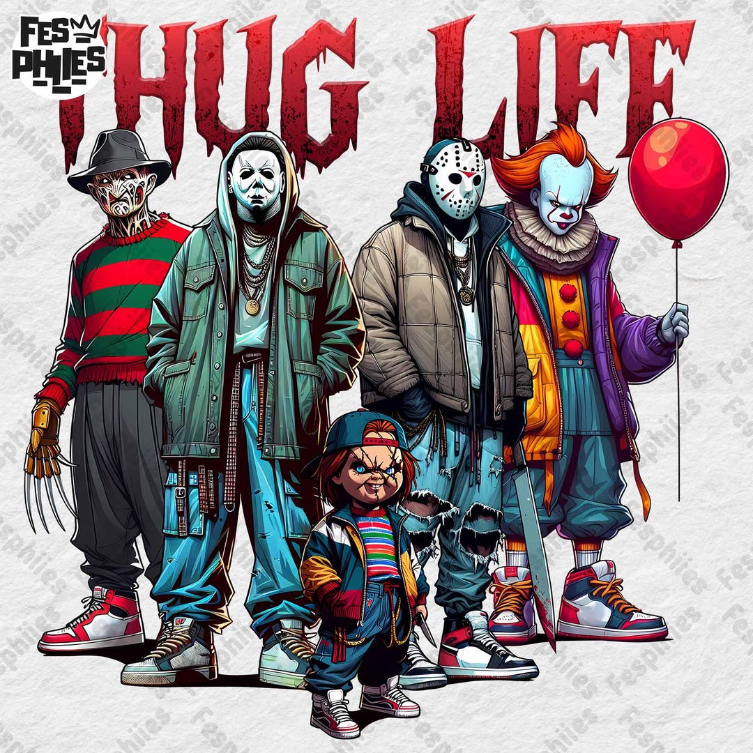 Thug Life Movie Characters Png, Halloween Horror Png, Season Png, Fall ...