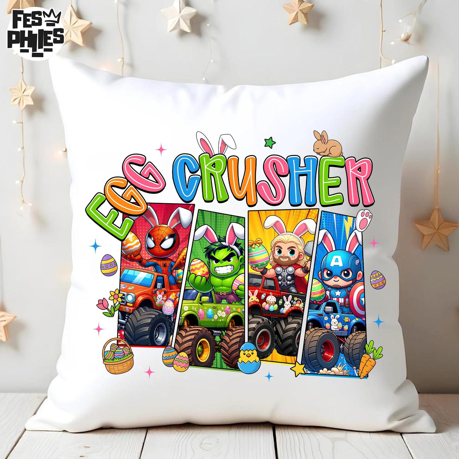 Monster Truck Easter PNG, Egg Crusher Png, Happy Easter Day PNG, Easter ...