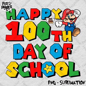 Cartoon Movie 100 Days Png, Happy 100th Day of School Png, 100 Days of ...