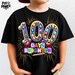 100 Days Brighter Sparkling Png, Happy 100 Days of School Png ...