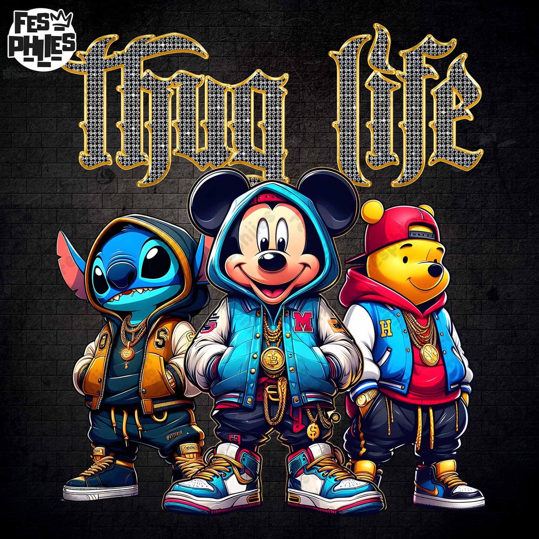 Buy Friends Characters Png, Thug Life Cartoon Movie Png, Cartoon Movie ...