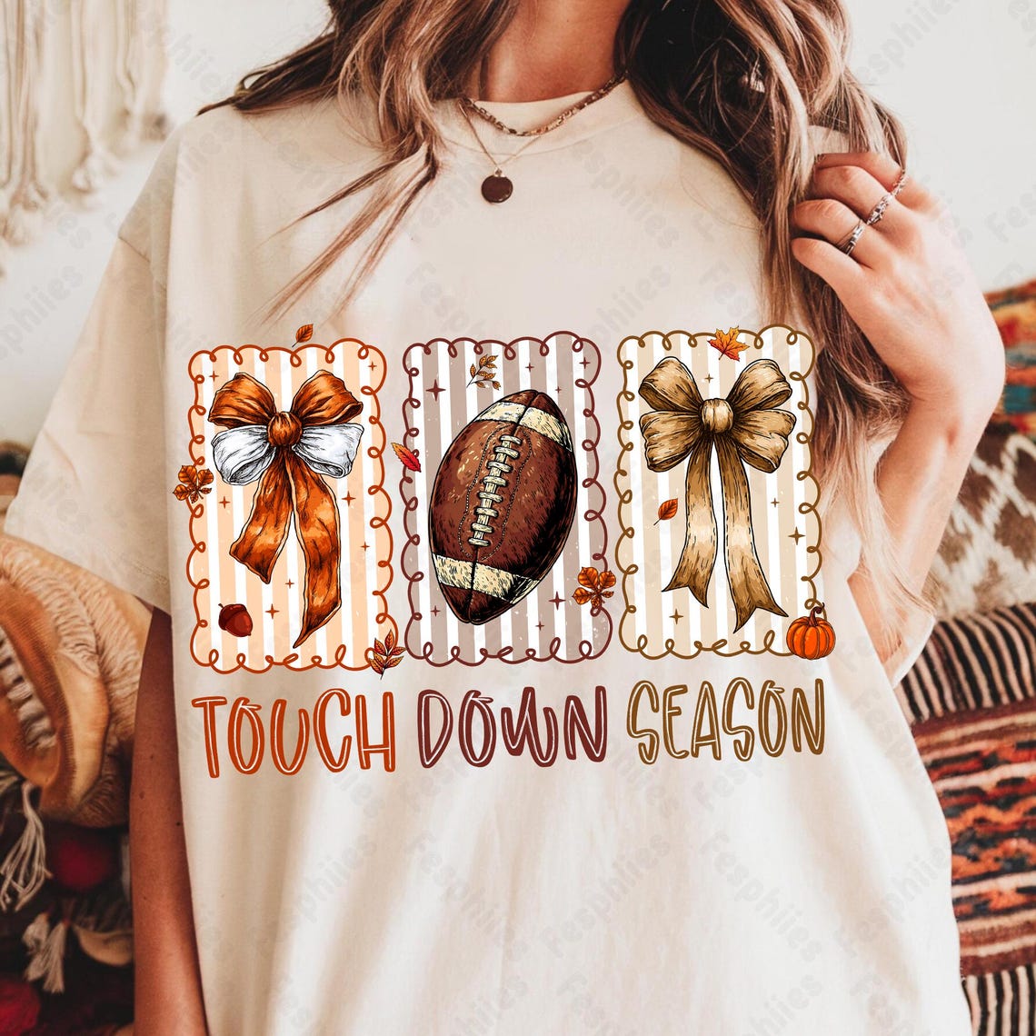 Touchdown Season Png, Fall Football Png, Football Game Day Png ...