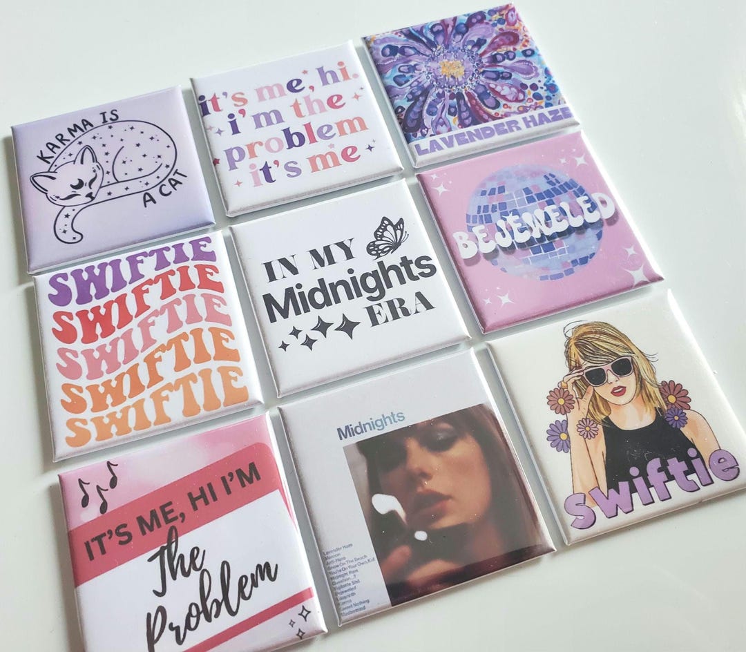 Taylor Swift Midnights Era Locker Magnets - Etsy