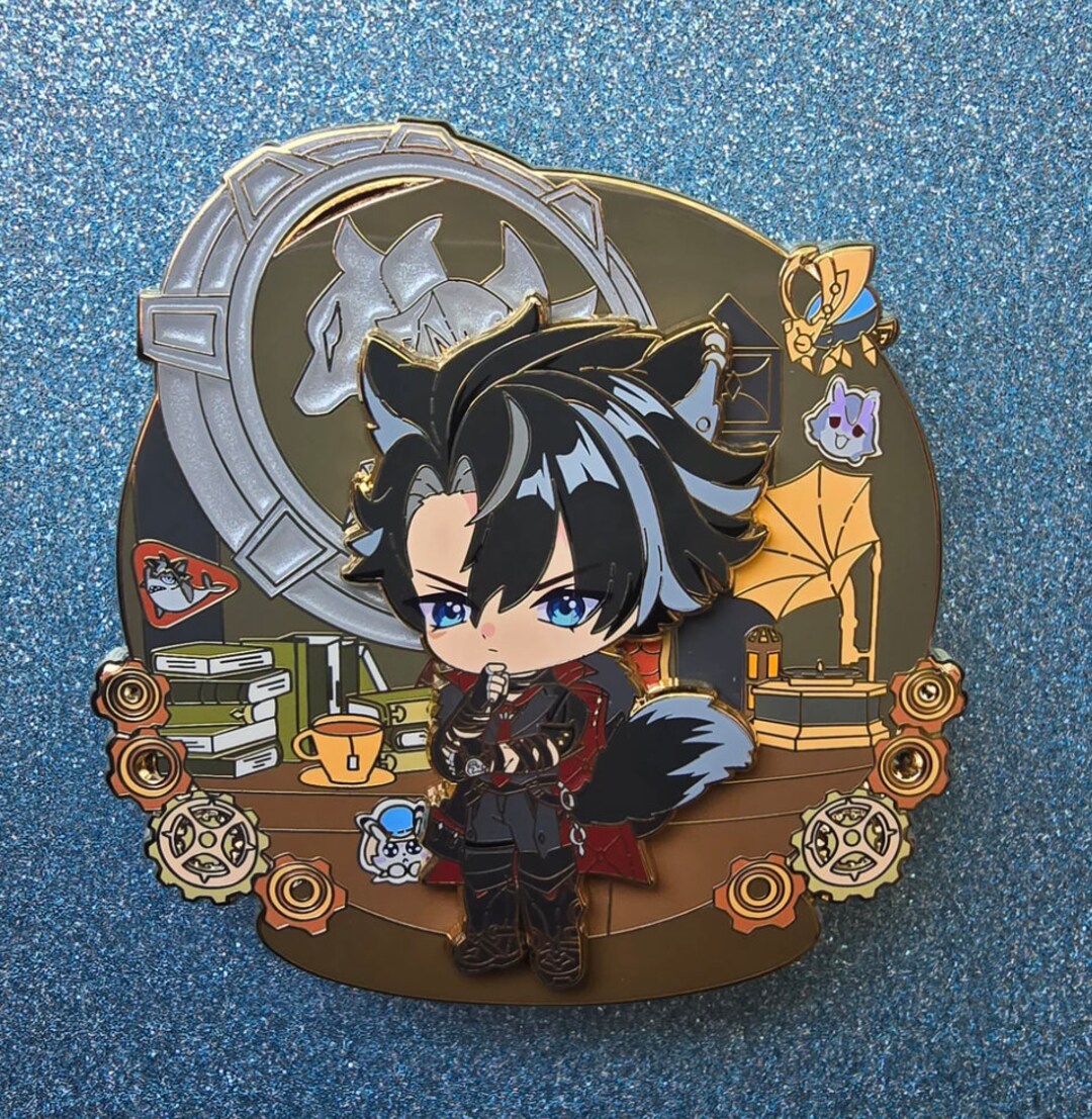 Genshin Impact Wriothesley - Enamel Pin - Pin on Pin - Etsy