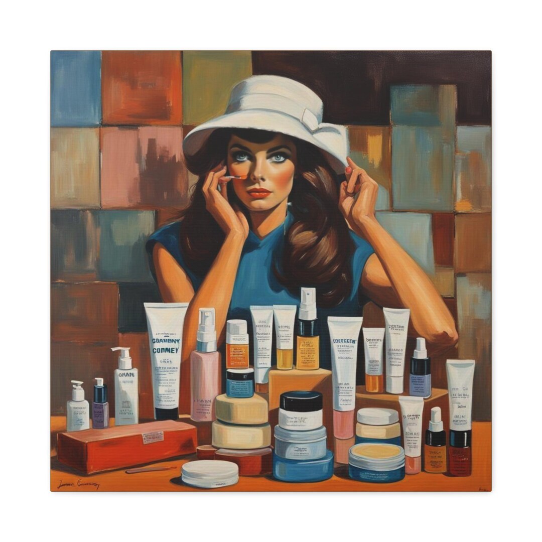 A Model in the Decade the Early 1970s on a Photoshoot Modelling for ...