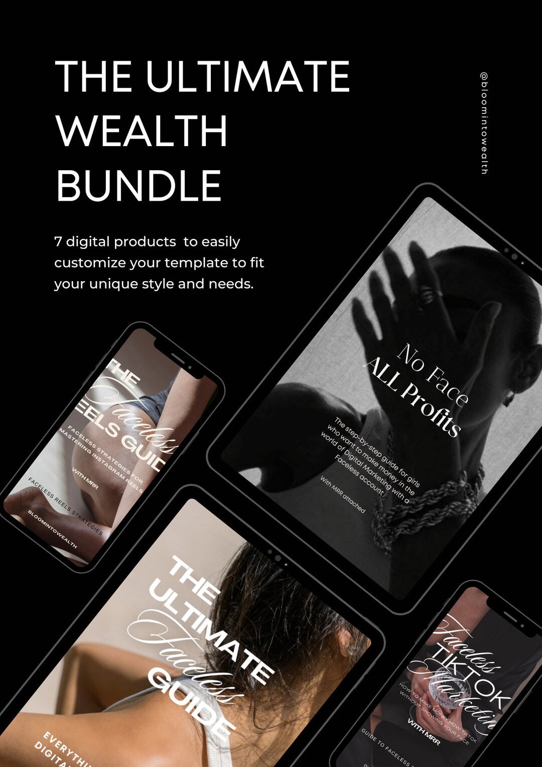 The 7 in 1 Digital Wealth Bundle With MRR/PLR - Etsy