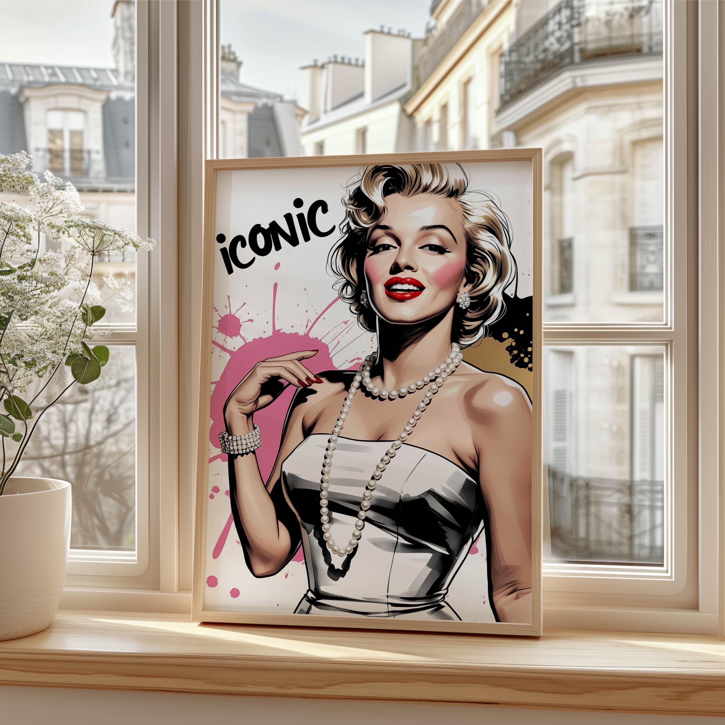 Iconic Pop Art Glam Digital Download - Etsy