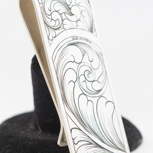 Western Money Clip for Men, Silver Money Clip, Cowboy Money Clip ...