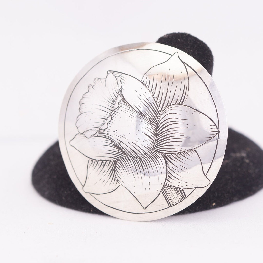 Saddle Conchos, Loop Back ,slotted Conchos, Bridle Rosettes, 1.50 ...