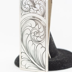 Western Money Clip for Men, Silver Money Clip, Cowboy Money Clip ...