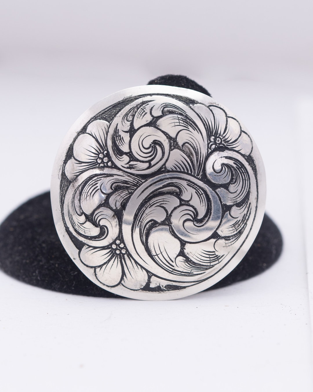 Saddle Horn Cap 3, Conchos Screw Back, Saddle Conchos Sterling Silver ...