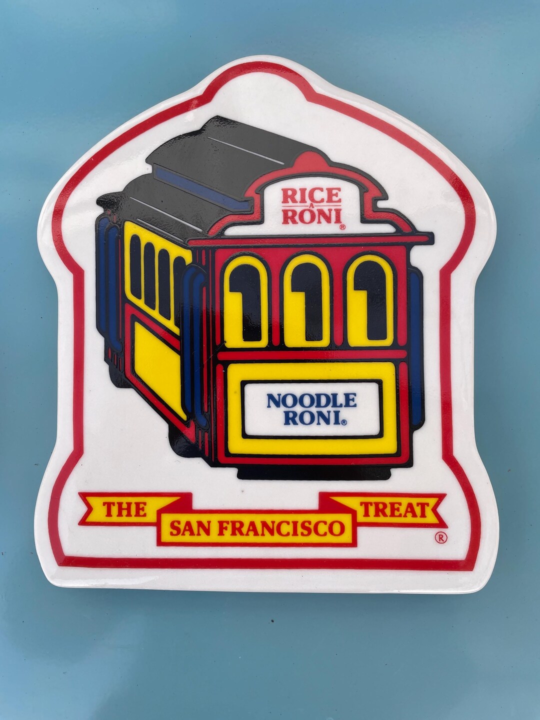Vintage Rice A Roni San Francisco Trolley Car Ceramic Trivet - Etsy