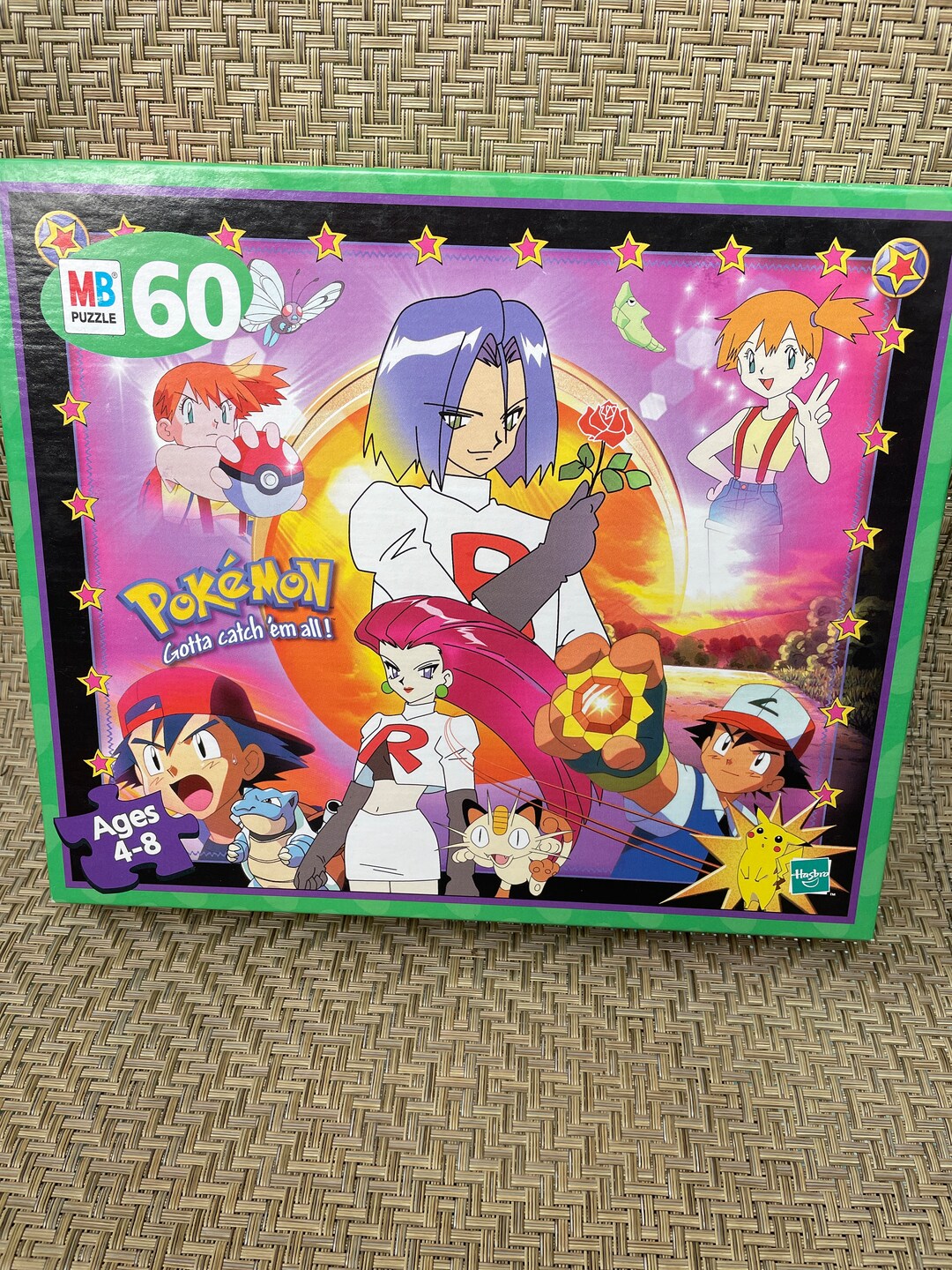 Vintage 1990s Pokémon 60 Piece Puzzle - Etsy