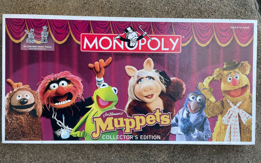 Vintage Muppets Monopoly Game - Etsy
